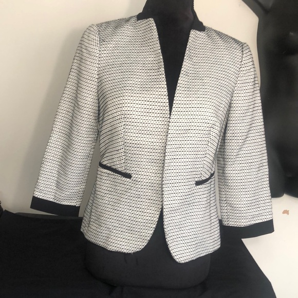 Basque | Jackets & Coats | Basqueclassy Stylish Jacket In Fleck Pattern ...